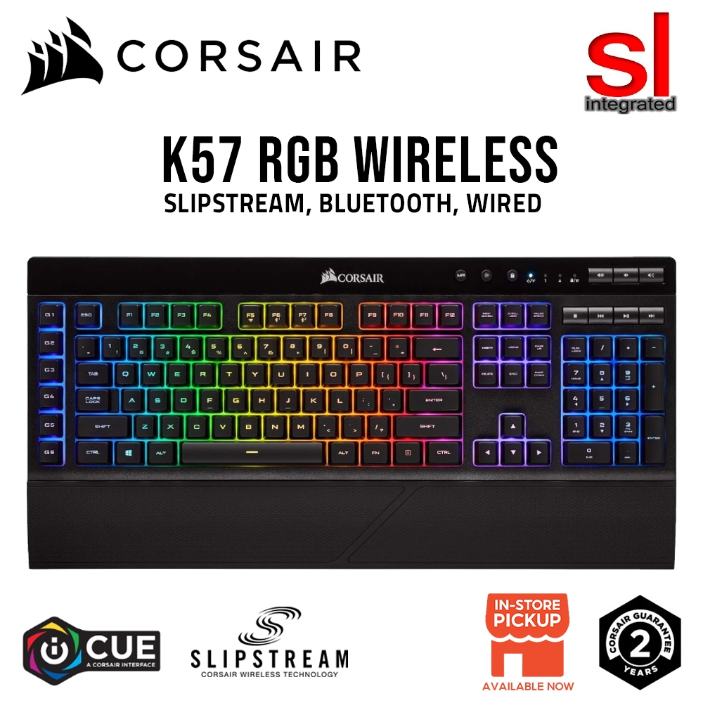 Corsair K57 RGB WIRELESS Gaming Keyboard | Shopee Malaysia