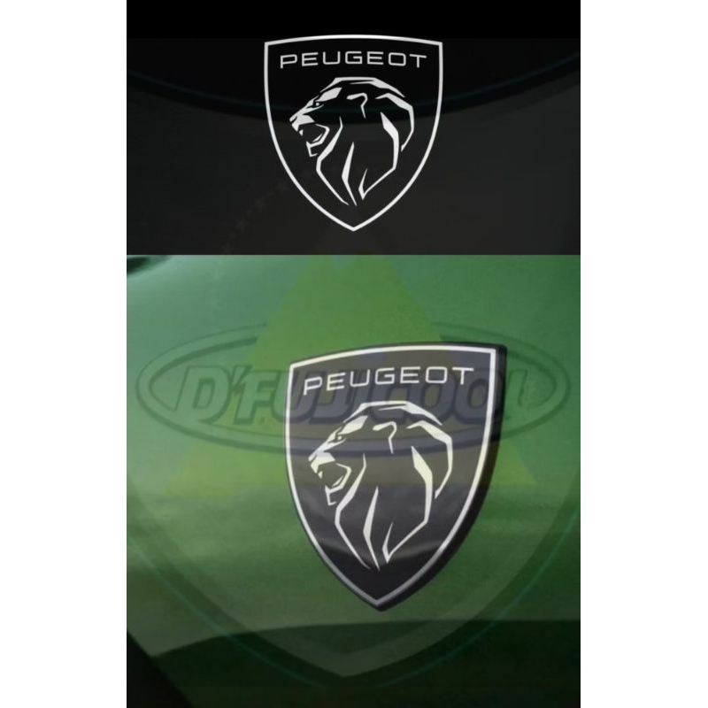 Peugeot 208 308 408 508 2008 3008 5008 Decorative New Logo Emblem ...