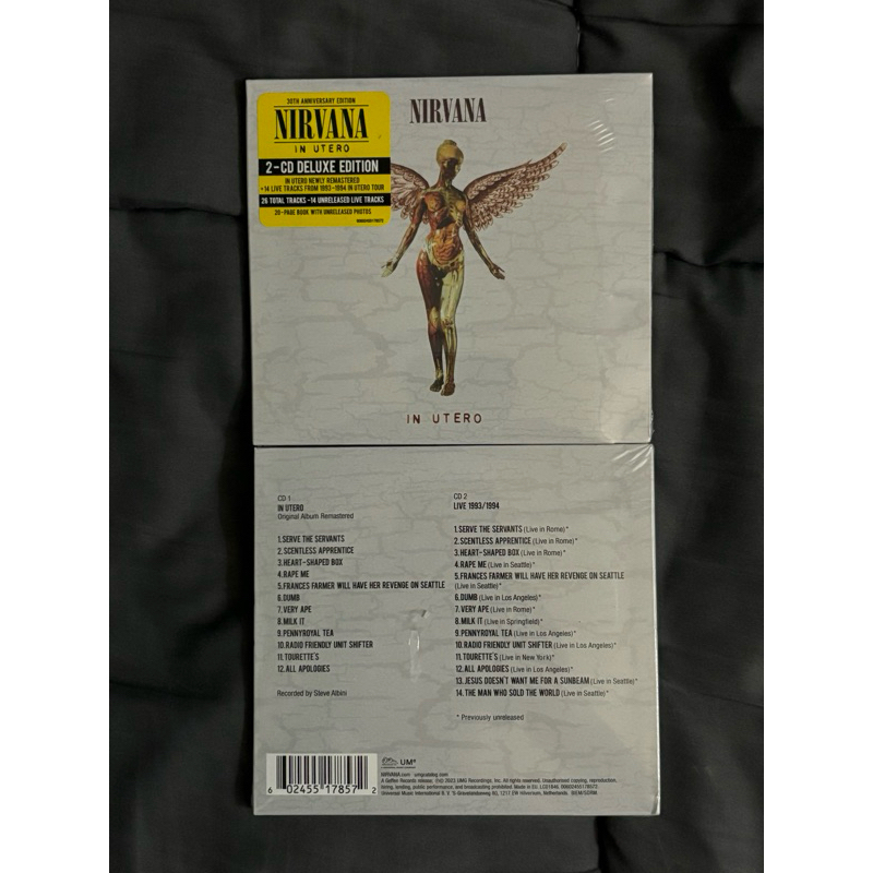 Nirvana In Utero 30th Anniversary | Shopee Malaysia
