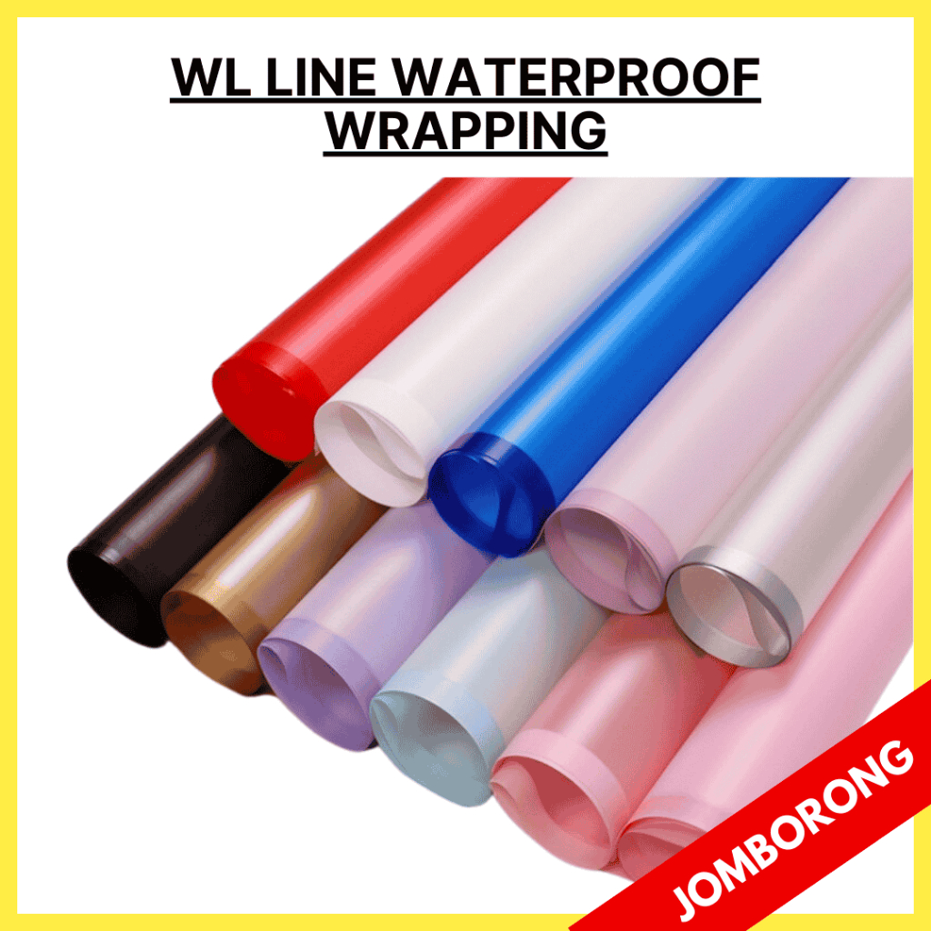 (20PCS) WL LINE Waterproof Flower Wrapping Paper Bouquet Gift Florist ...