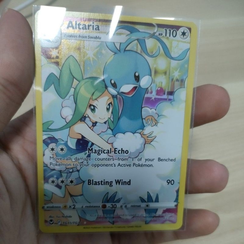 Altaria TG11/TG30 Full Art Rare IR Pokemon Card Game PTCG Collection ...