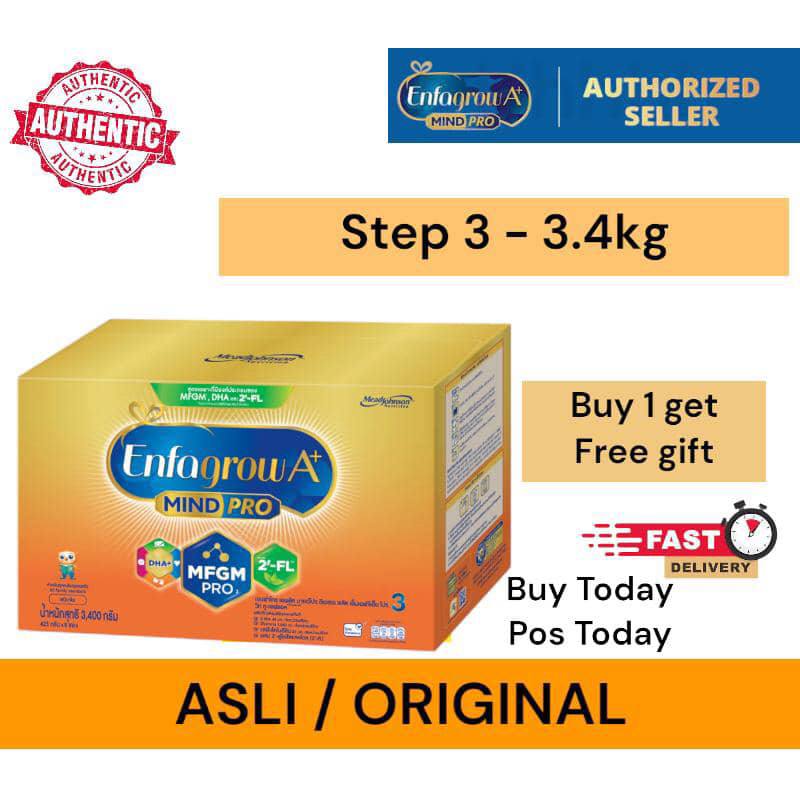 Enfagrow A+ Step 3 ~ 3.4kg | Shopee Malaysia