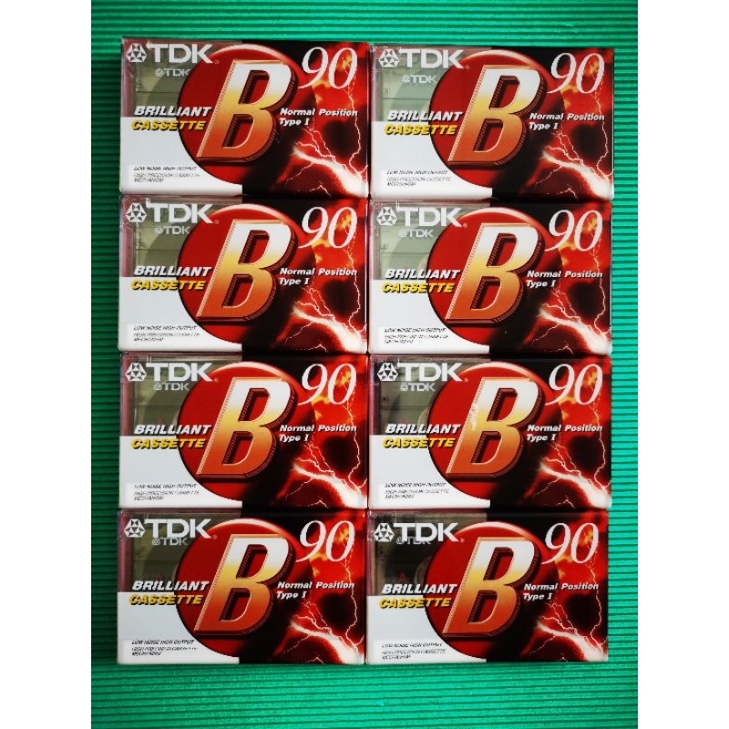 TDK B90 Blank Cassette Tape New Sealed /Kaset | Shopee Malaysia