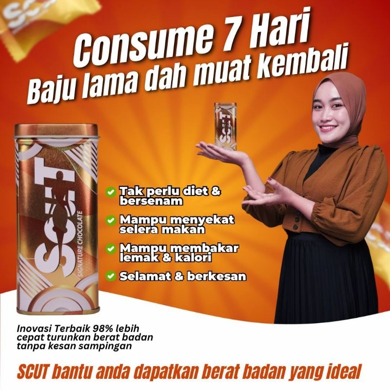 💥S CUT CANDY CHOCOLATE ORIGINAL HQ SLIMMING UBAT KURUS SUPPLEMENT KURUS ...
