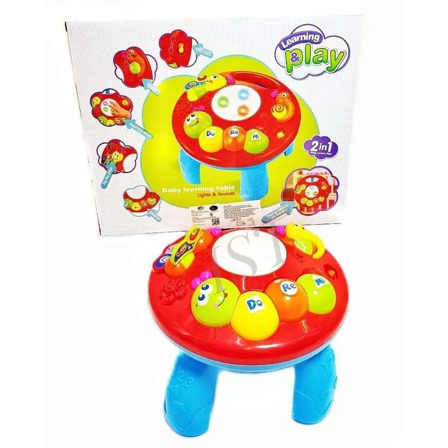 | Multifunctional Learning Table for Toddlers | Music & Light | Baby ...