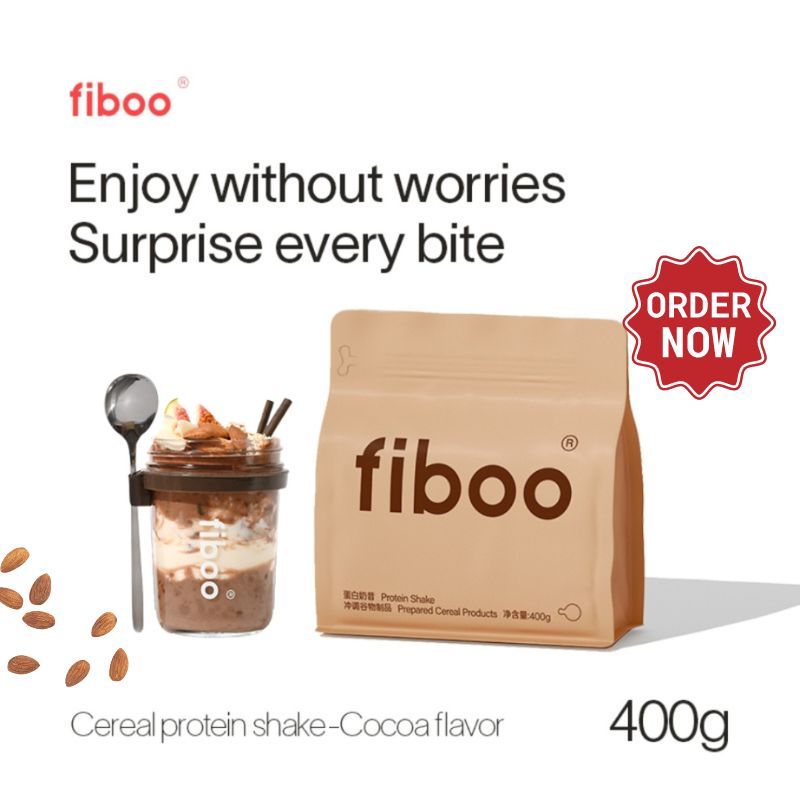Fiboo High Protein Diet Shake Slimming Body Weight Loss Food Women Meal ...