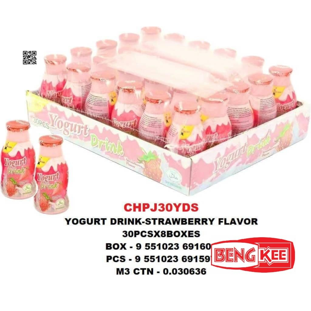 BENG KEE YOGURT DRINK -STRAWBERRY FLV 30PCS | Shopee Malaysia