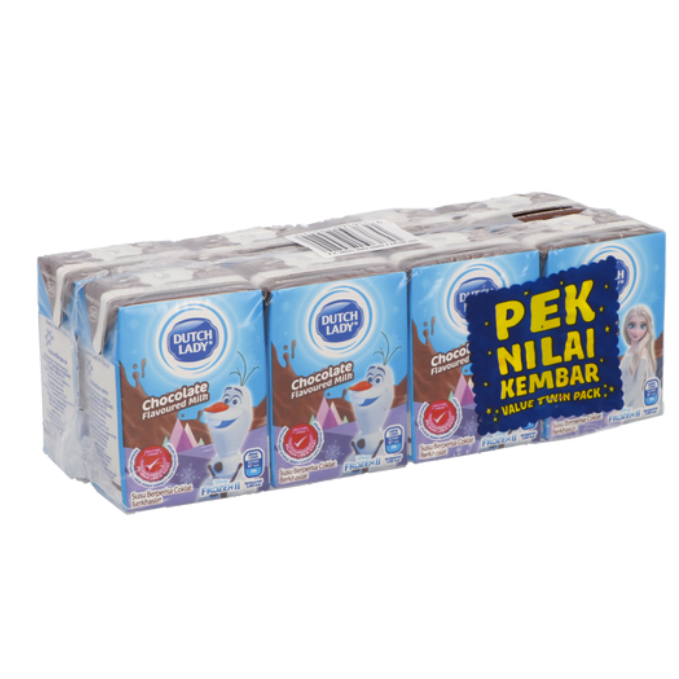 DUTCH LADY UHT MILKY FROZEN CHOCOLATE DOUBLE PACK [125MLX8] | Shopee Malaysia
