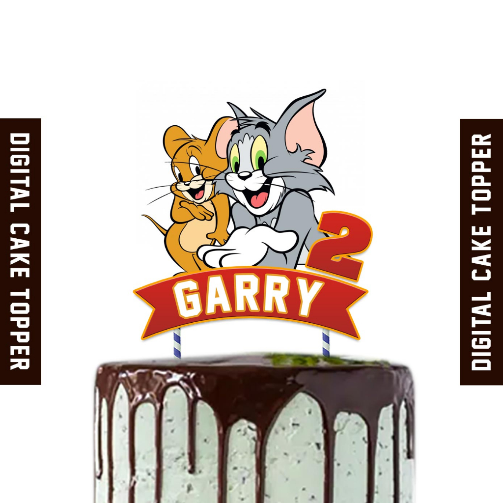 TOM AND JERRY CAKE TOPPER | Shopee Malaysia
