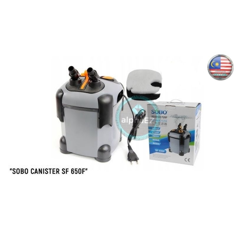 AQUARIUM SOBO Canister External Filter with UV Sterilizer SF-850F-UV SF ...