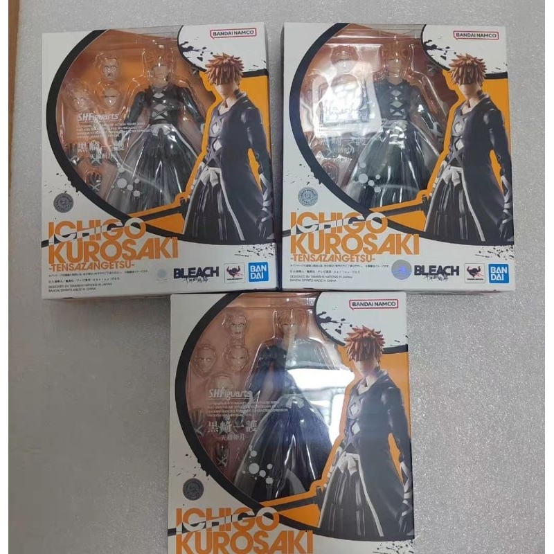 ORIGINAL Bleach SHF Figure Bandai Ichigo Kurosaki ShF Japan Authentic ...