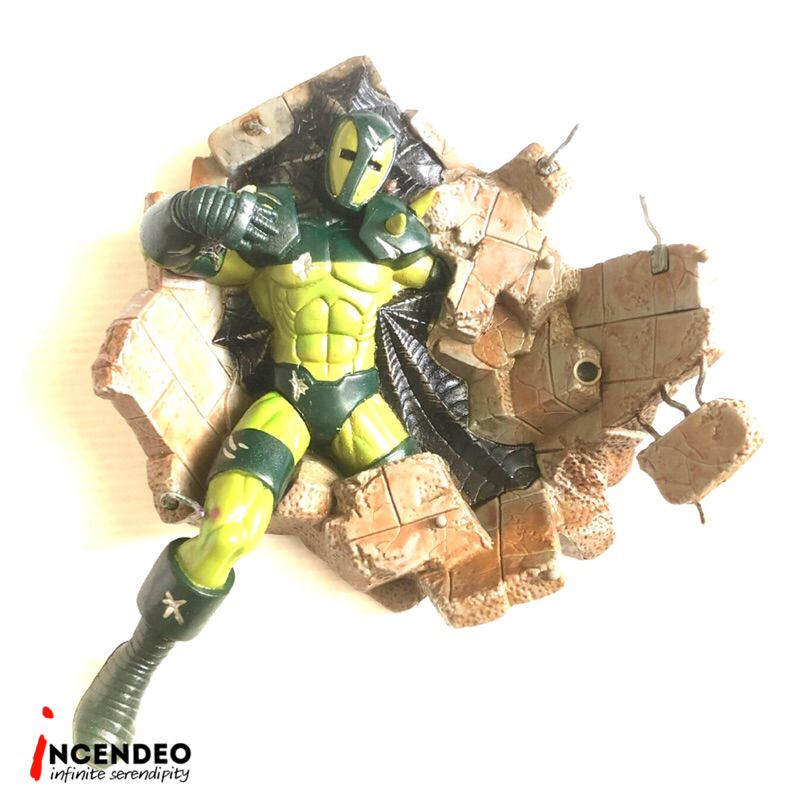 Vintage Marvel Vault Guardsman Base Stand Toy (2001) | Shopee Malaysia