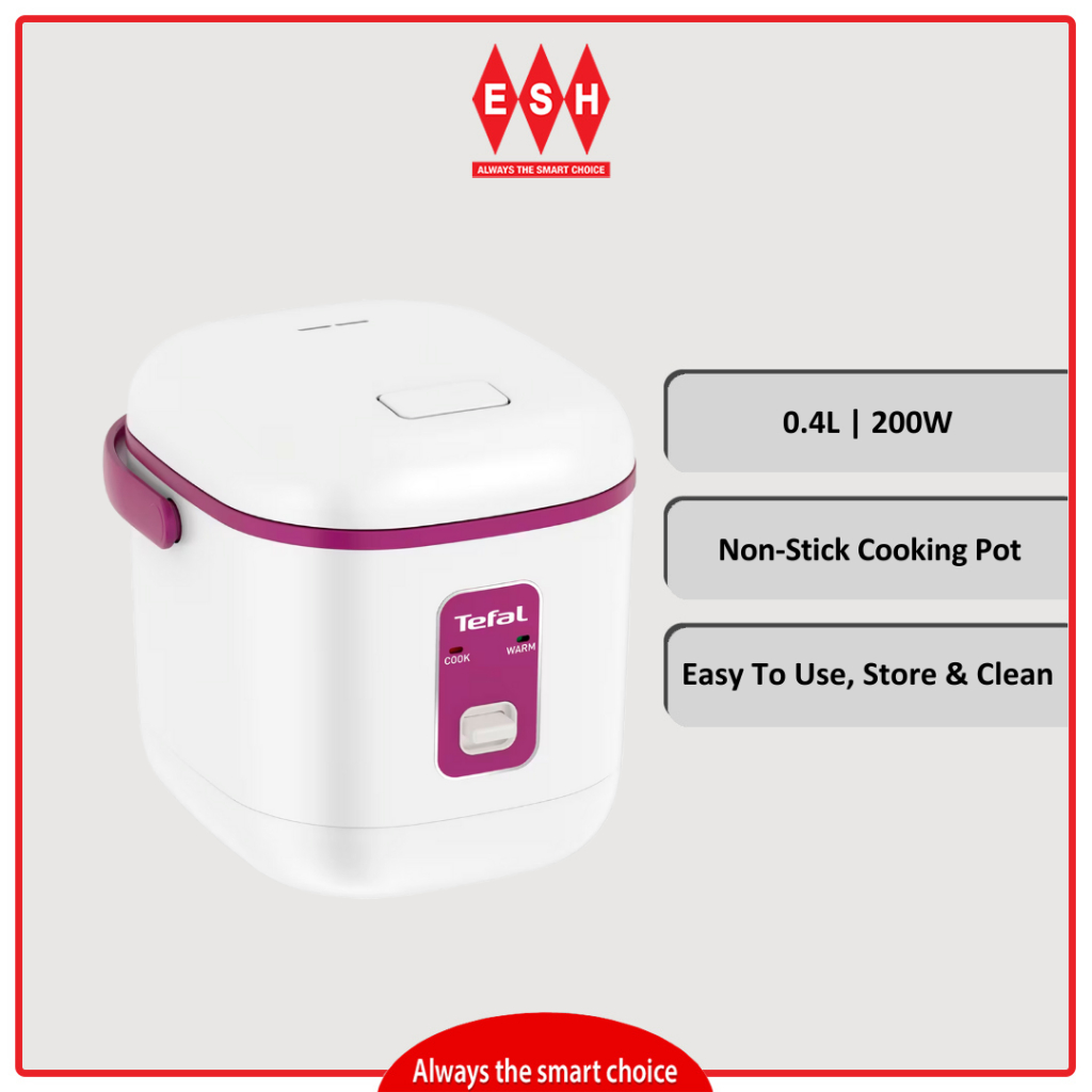 Tefal RK1721 0.4L Mini Mechanical Rice Cooker | Shopee Malaysia