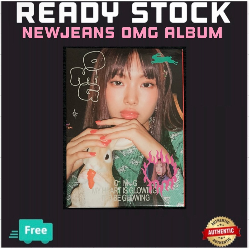 OFFICIAL NEWJEANS OMG ALBUM | Shopee Malaysia
