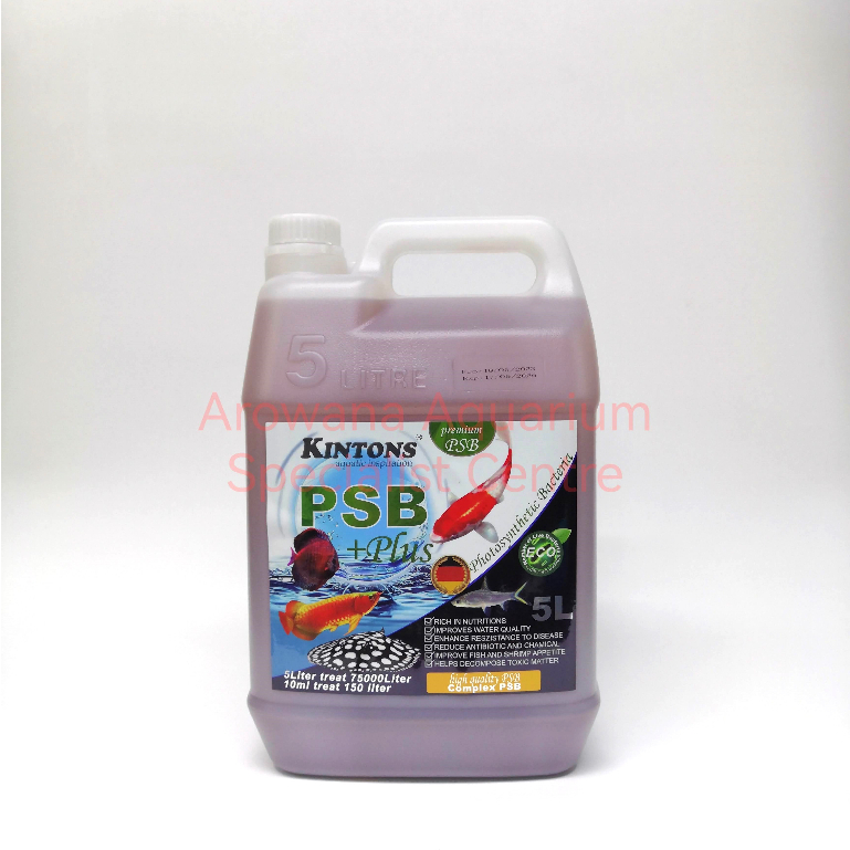 Kinstons PSB + Plus Photosynthetic Bacteria 5L Water Treatment Koi Fish ...