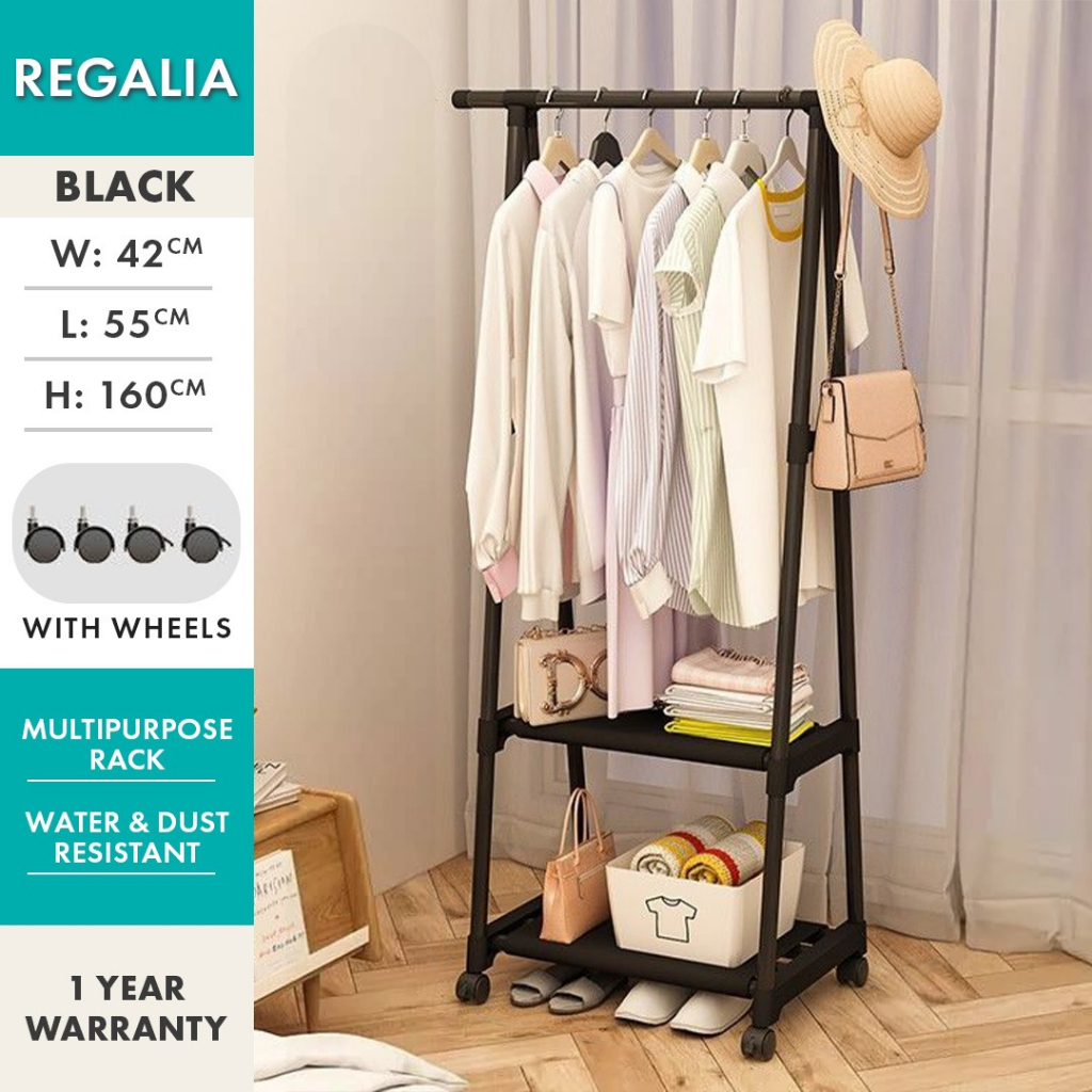 Finsso : ROSARIO Space Save Rak Baju Besi Ampaian Baju / Hanging Rack ...