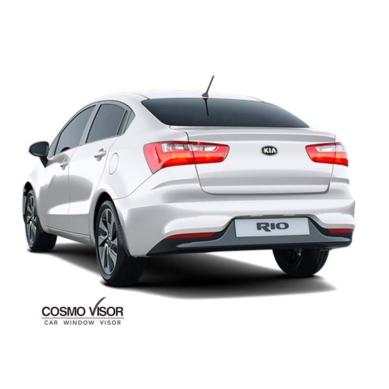 Kia Rio (UB) / Pride / K2 Sedan 2016 17 18 19 20 21 22 23 Door Visor ...