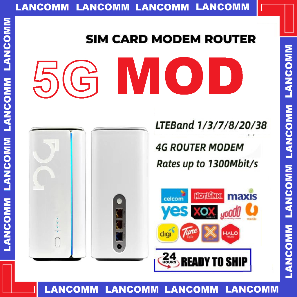 MODIFIED 5G Modem Suncomm Netcomm Lancomm Yeacomm S2 IPQ5018 + X62 ...