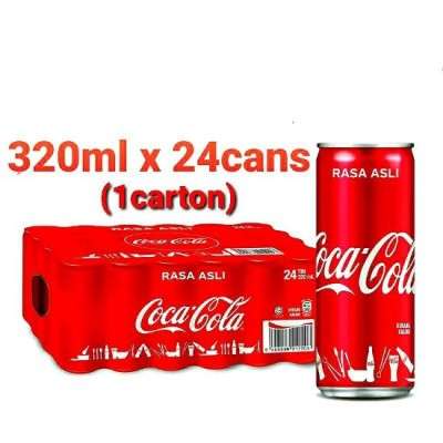 Coca-Cola 24 x 320ml Cans | Shopee Malaysia