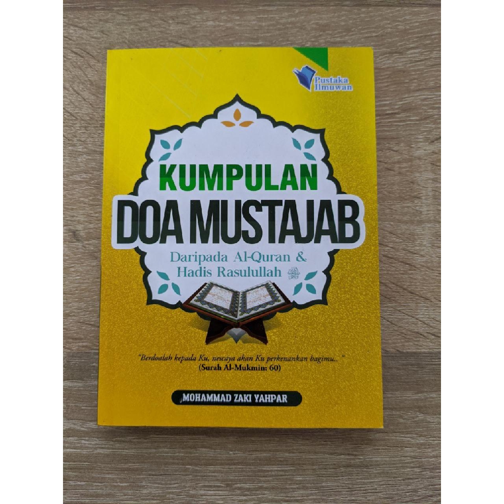 KUMPULAN DOA MUSTAJAB (DARIPADA AL QURAN DAN HADIS RASULULLAH SAW) | Shopee Malaysia