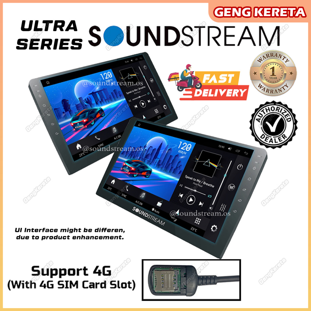 ( 2+32GB / 4+64GB / 8+128GB ) SOUNDSTREAM ANZUO ULTRA DSP 32 Band 4G ...