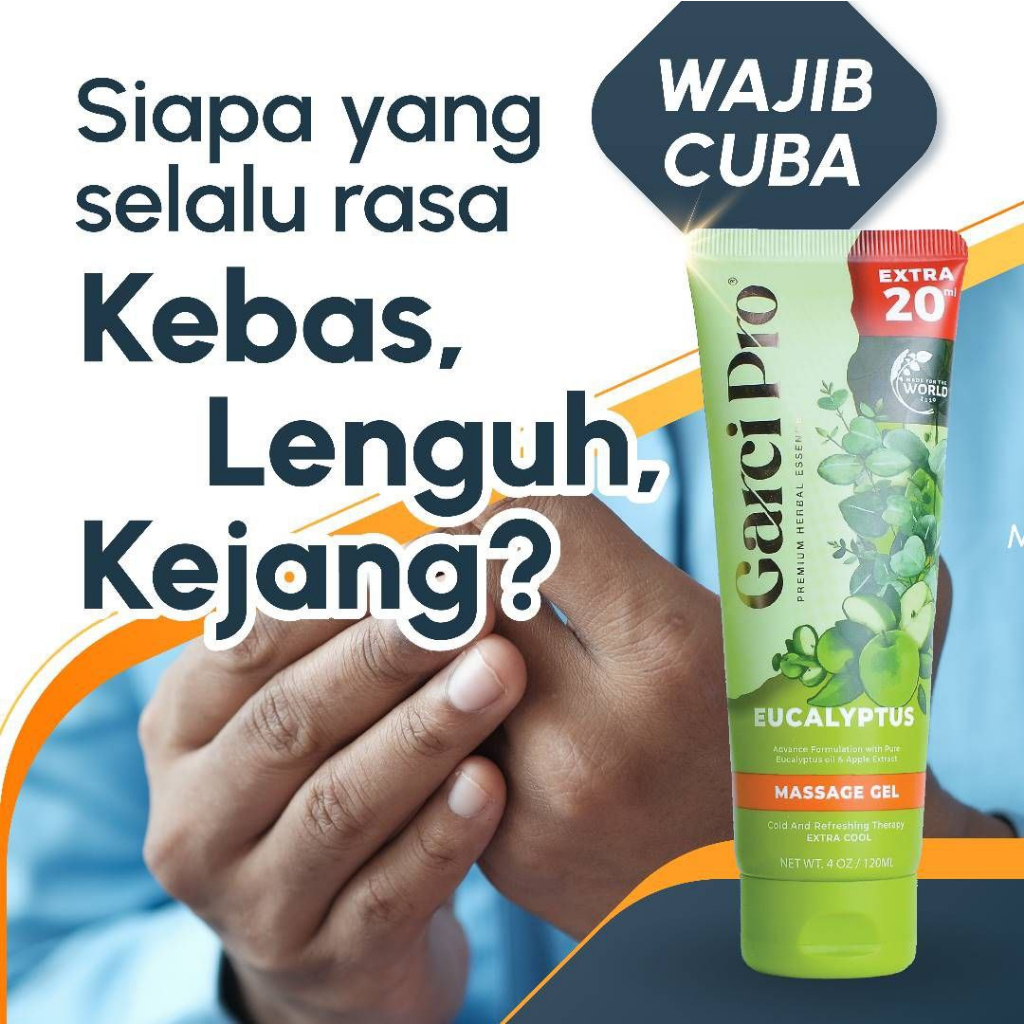 [100% ORIGINAL FROM HQ] MISG Garci Pro Eucalyptus Gel Atasi Kebas - New ...