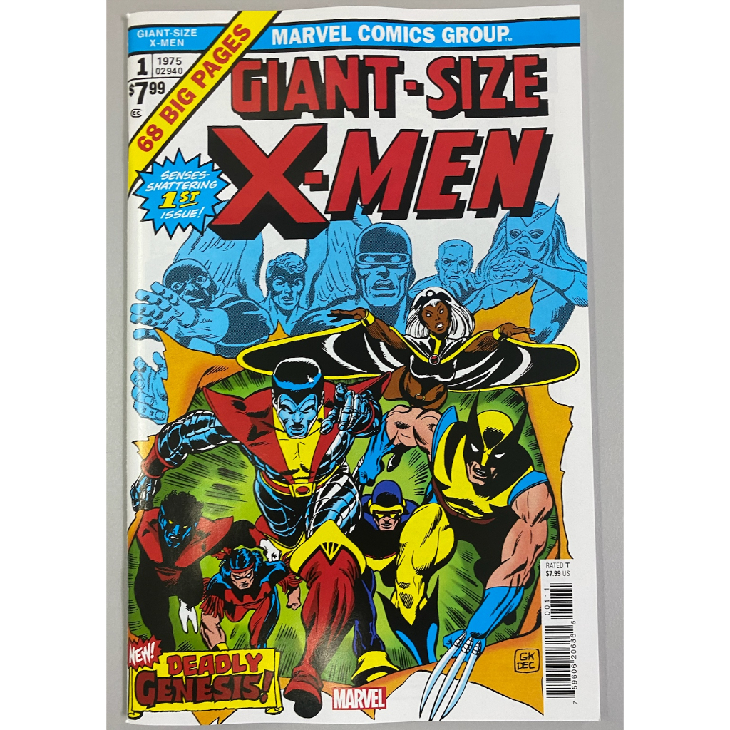 Giant Size X-Men #1 - FACSIMILE EDITION - Marvel Comics - COMIC BOOK - Original - READY STOCK ...