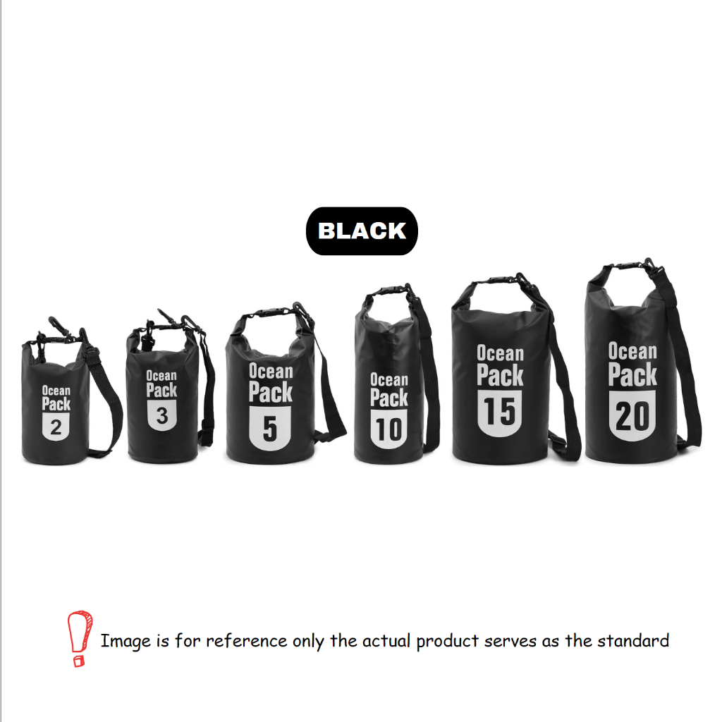 Waterproof Dry Bag 2L 3L 5L 10L 15L 20L Extra Thick PVC Large Capacity Gym Diving Travel Outdoor ...