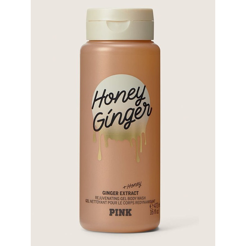 Victoria's Secret PINK Honey Ginger Rejuvenating Gel Body Wash | Shopee ...