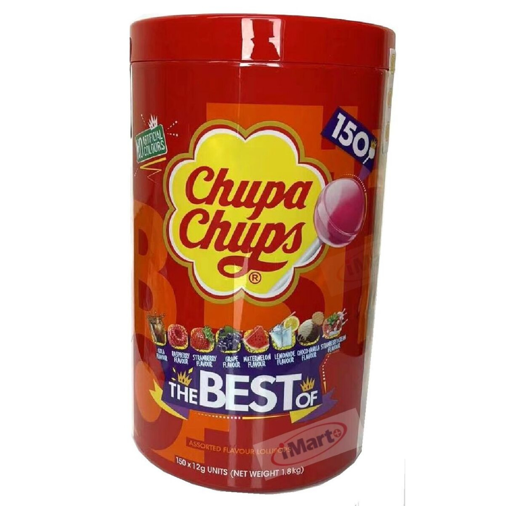 MEGA OFFER!!! CHUPA CHUPS LOLLIPOP 100PCS ASSORTED FLAVOUR | Shopee ...