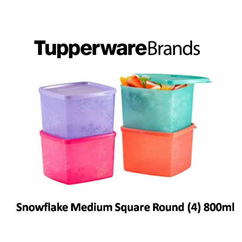Tupperware Snow flakes 800ml | Shopee Malaysia