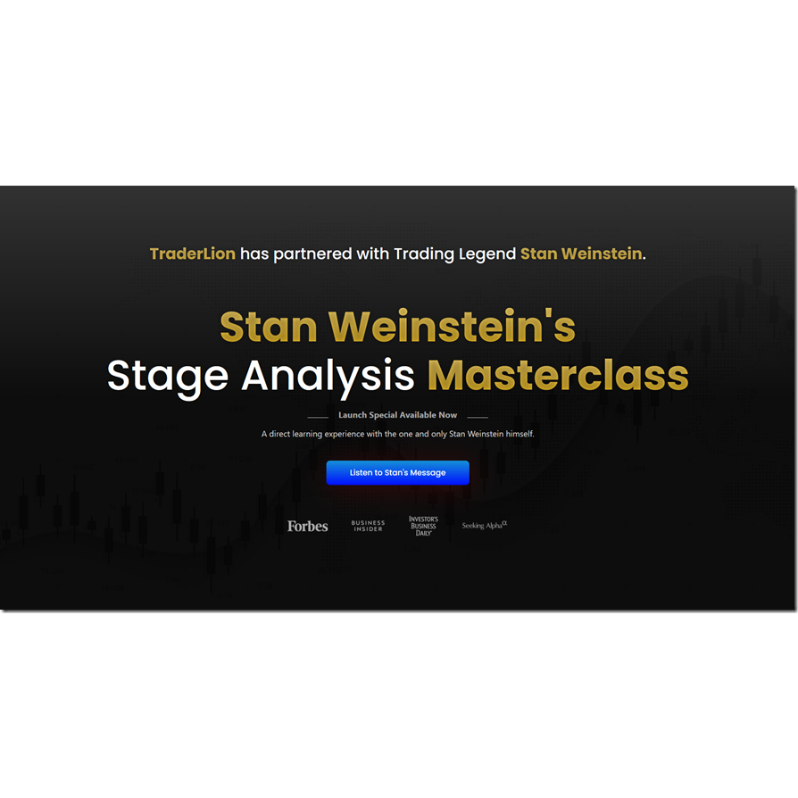 [Full Course] Traderlion – Stan Weinstein – Stage Analysis Masterclass | Shopee Malaysia