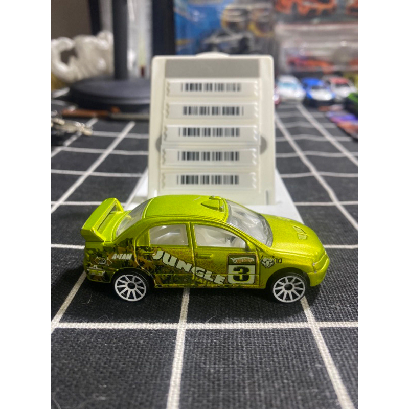 Hot Wheels Mitsubishi EVO Lancer Evolution 7 from Jungle Rally 5-pack ...