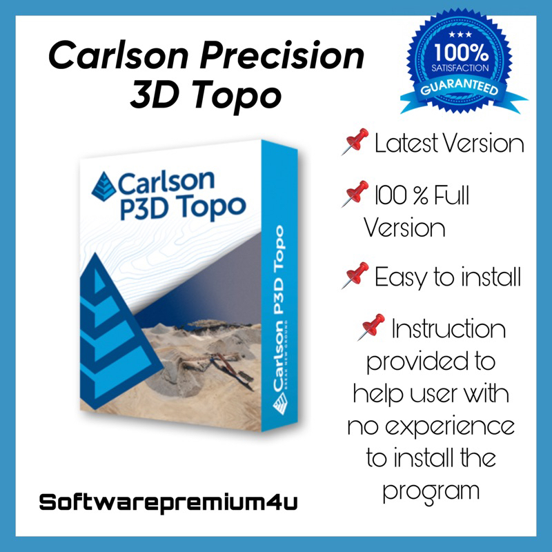 Carlson Precision 3D Topo 2023 (2023) 🔥【Latest】🔥 | Shopee Malaysia