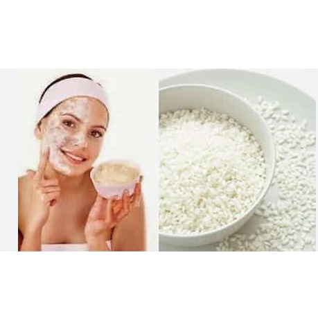 scrub beras homemade lulur beras putih gebu | Shopee Malaysia