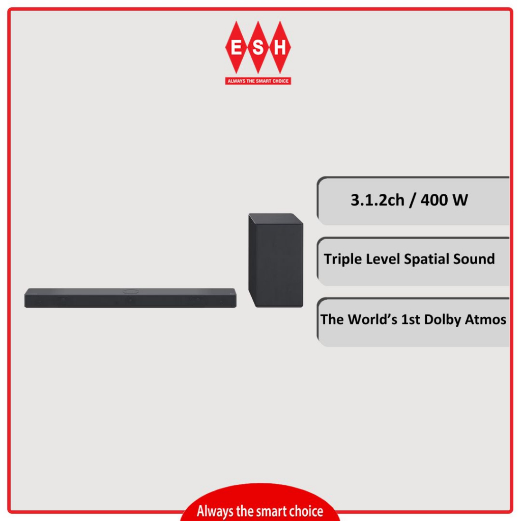 LG SC9S Sound Bar C Perfect Matching for OLED evo C Series TV with WOW ...