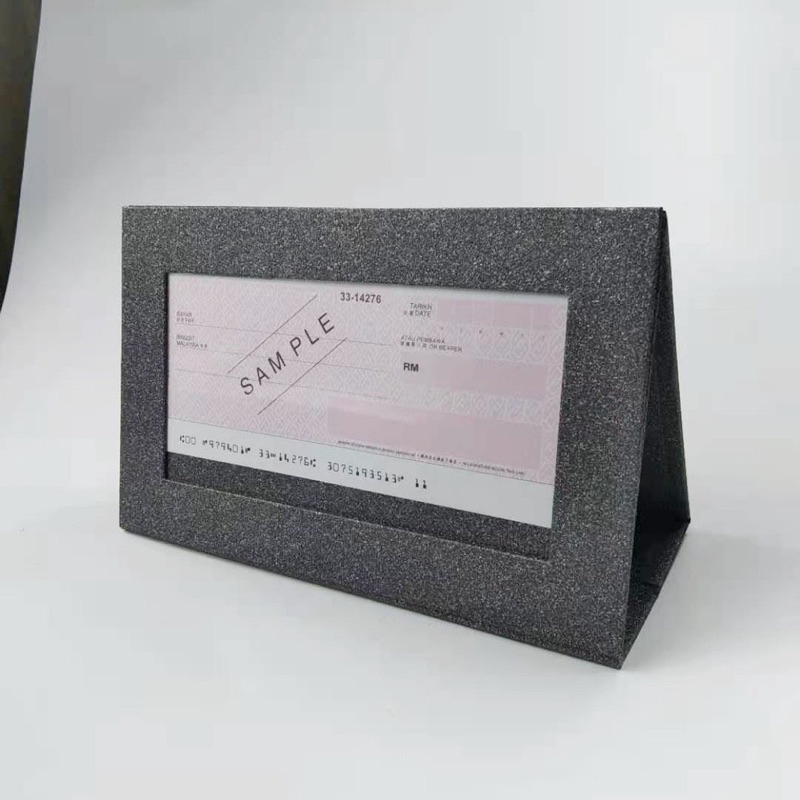 Cheque Frame Duit Hantaran Mas Kahwin | Glitter Frame For Diy Wedding ...