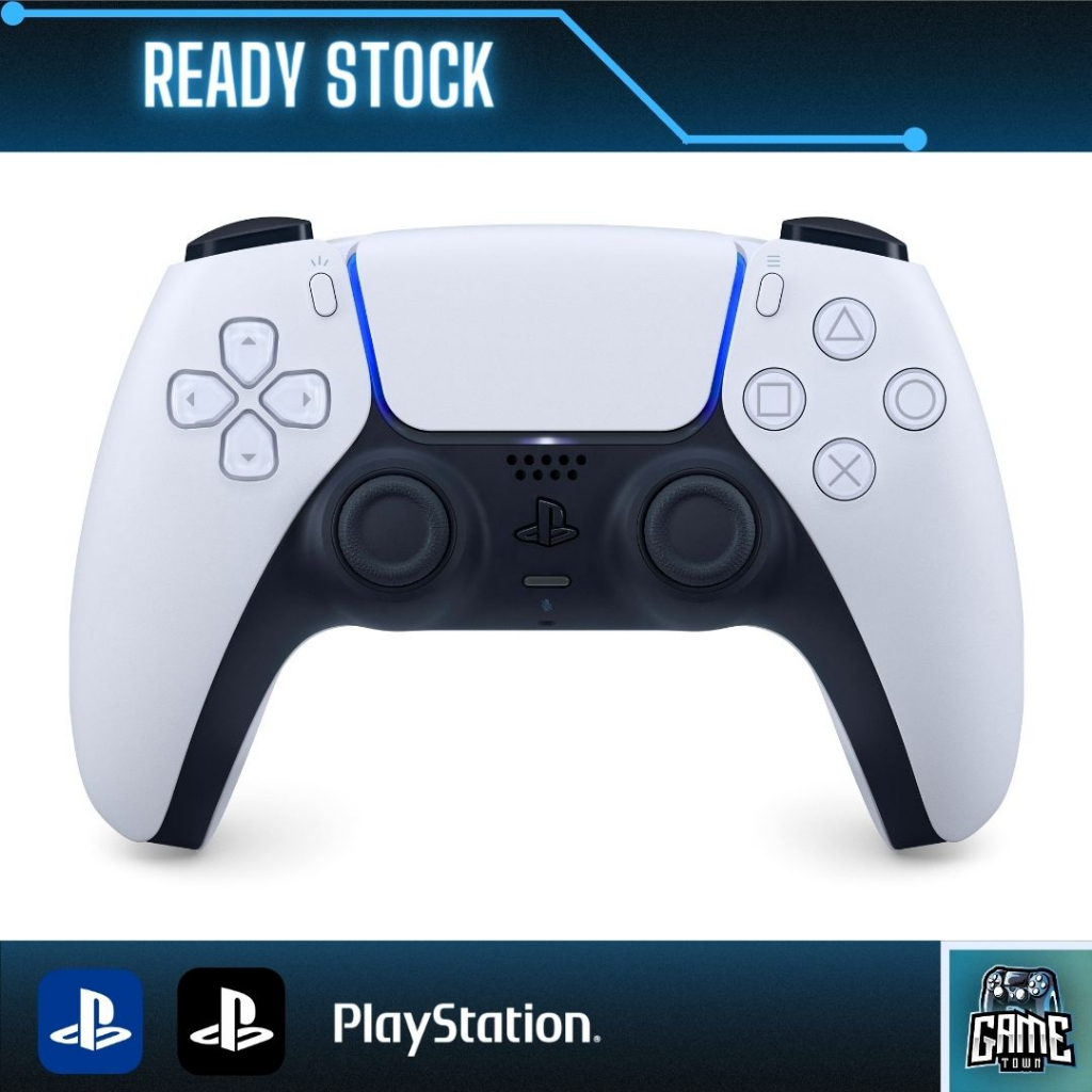 PS5 DS5 DualSense Wireless Controller (Original White) | Shopee Malaysia