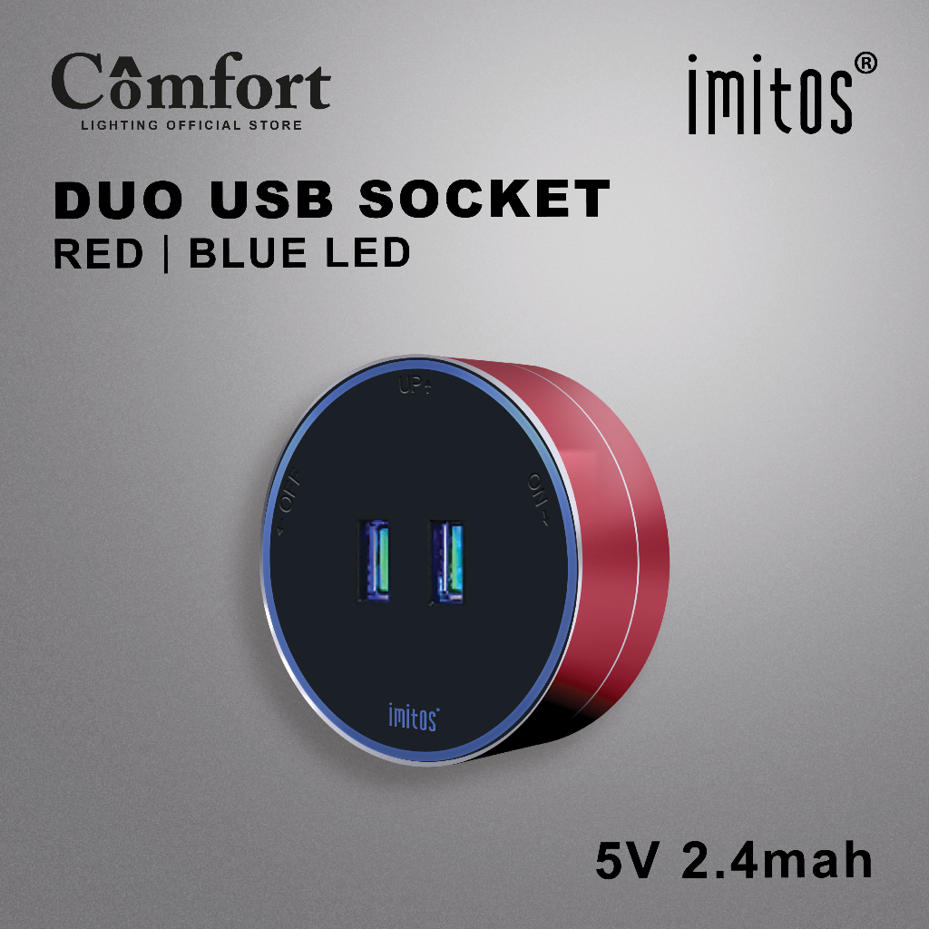 Imitos SURFACE Power Track Socket Switch 32A Power Line Long Flat Pin ...