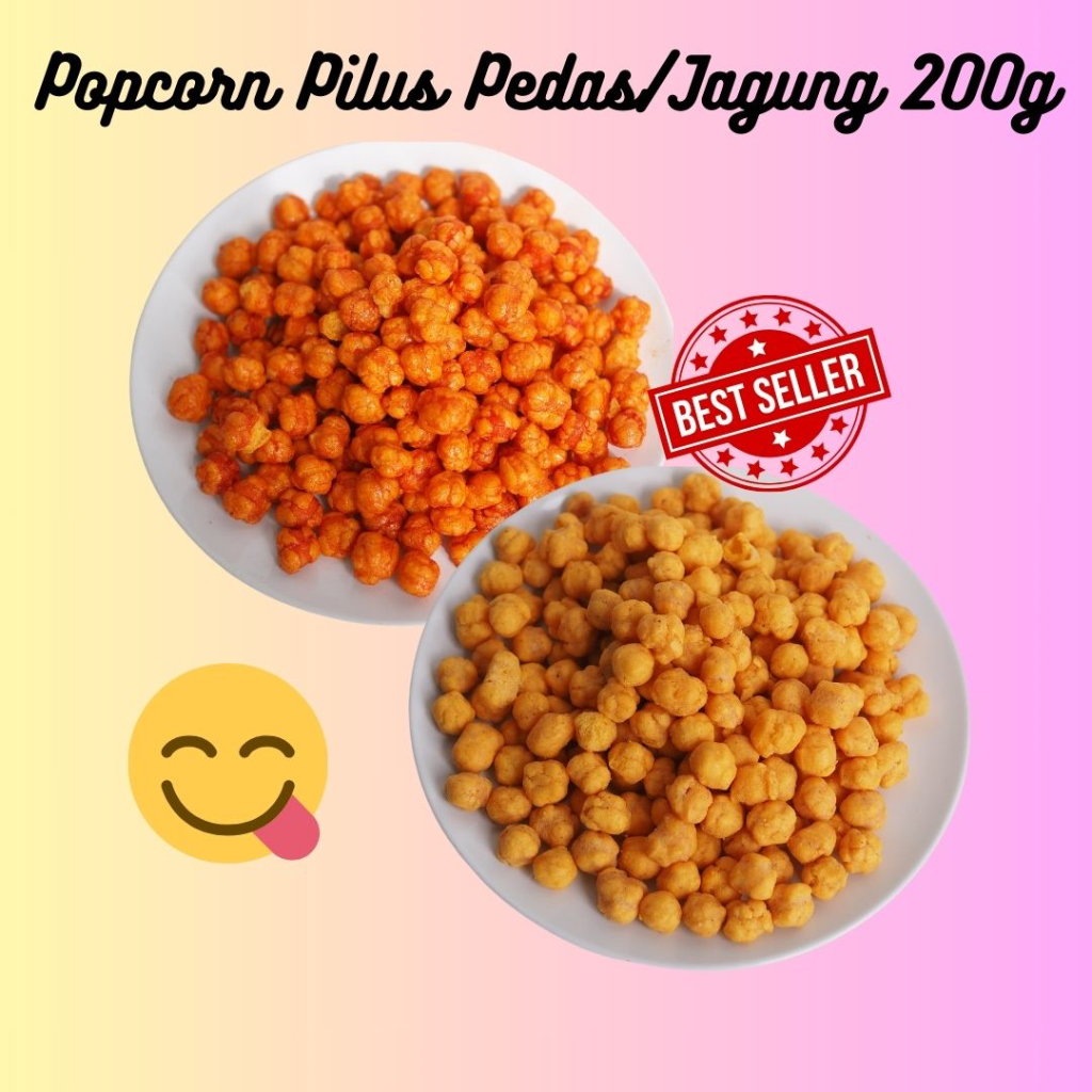 Popcorn Pilus Pedas/Jagung 500g | Shopee Malaysia
