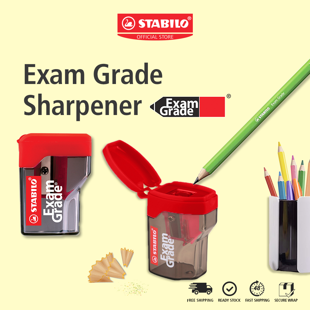 Sharpener - STABILO Exam Grade Sharpener / Pengasah Pensel Stationery ...