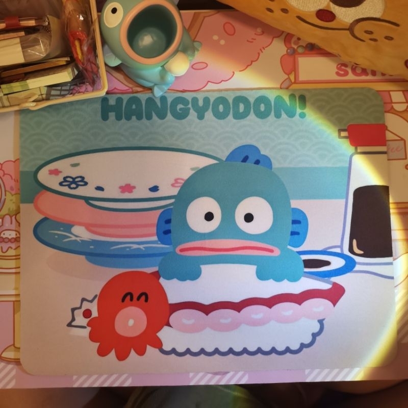 三丽鸥丑鱼汉顿硅藻泥沥水垫 Sanrio Ugly Fish Diatomaceous Earth Drainage Mat | Shopee ...