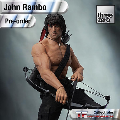 Threezero Rambo: First Blood Part II John Rambo 1/6 Scale Figure | Shopee Malaysia