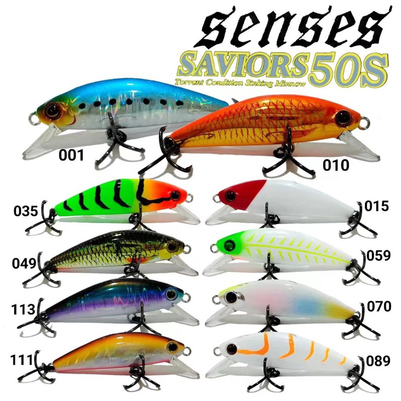 SENSES SAVIOR-50S HARD LURE | Shopee Malaysia