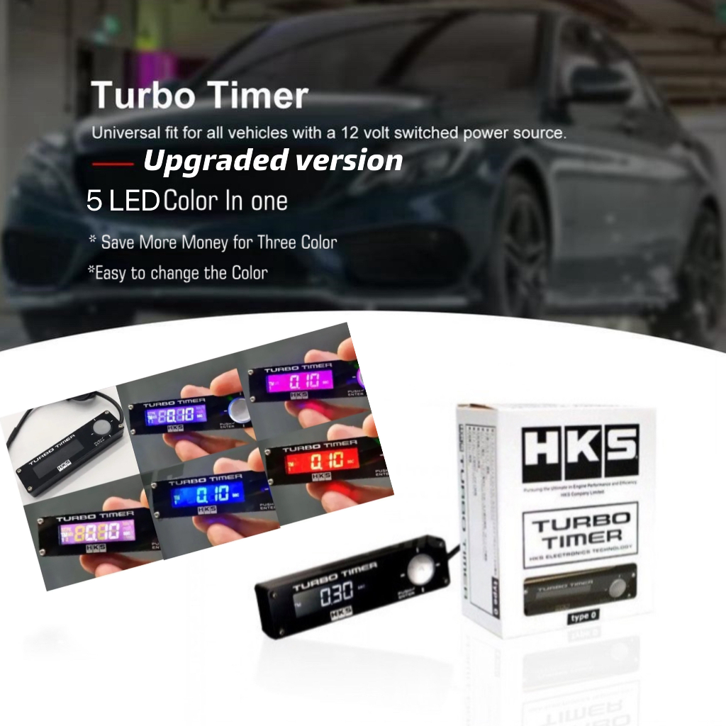 HKS Turbo Timer type O Japan IC with Warranty Apex timer Proton Perodua ...