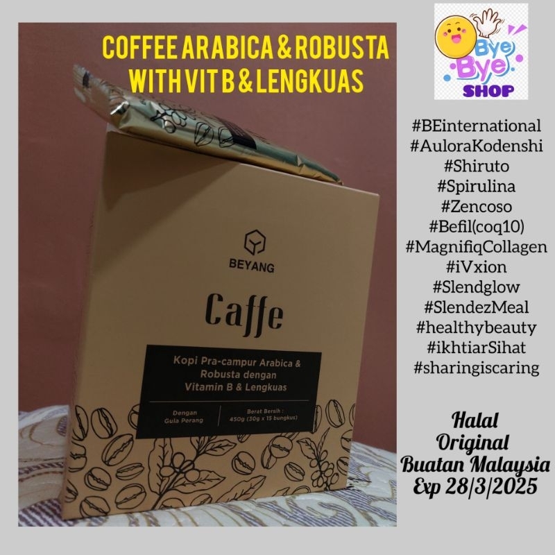 BEYANG Coffee Arabica & Robusta (BOX) | Shopee Malaysia