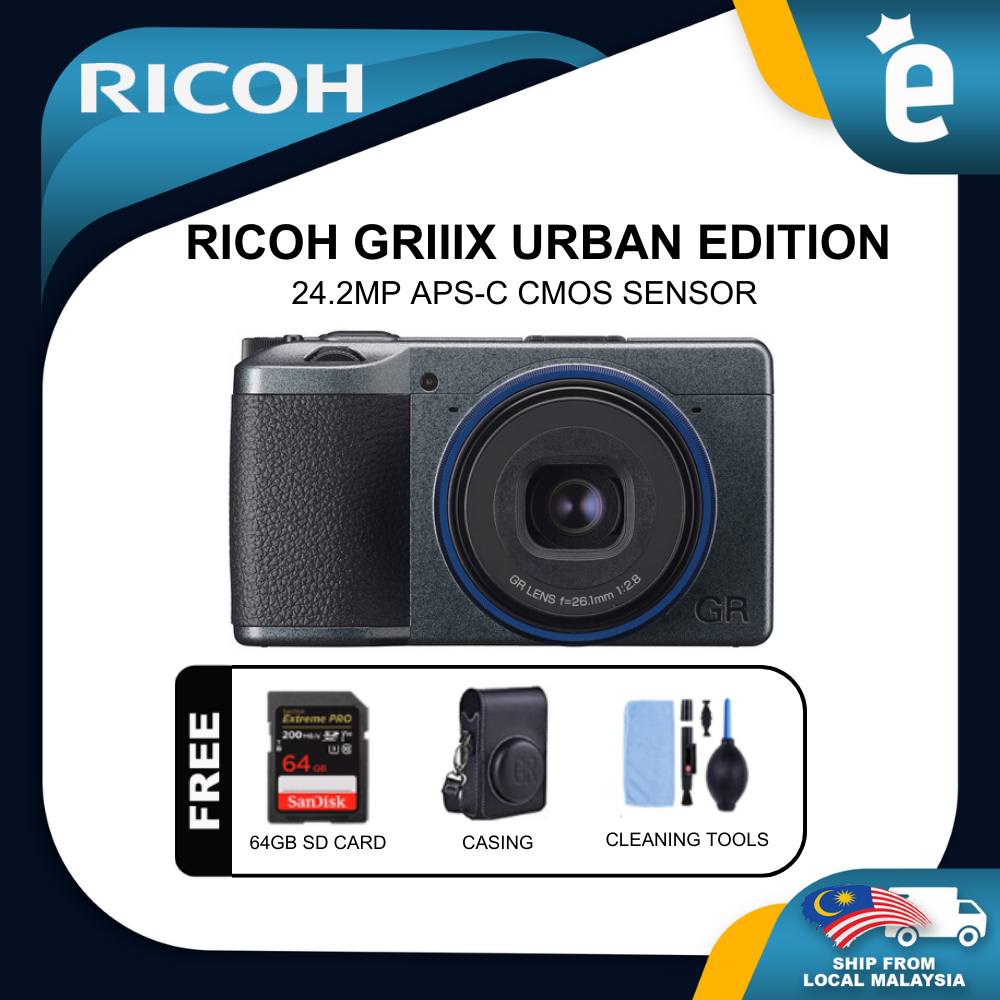 Ricoh GR IIIx Urban Edition Digital Camera Ricoh GRIIIX Urban Edition ...