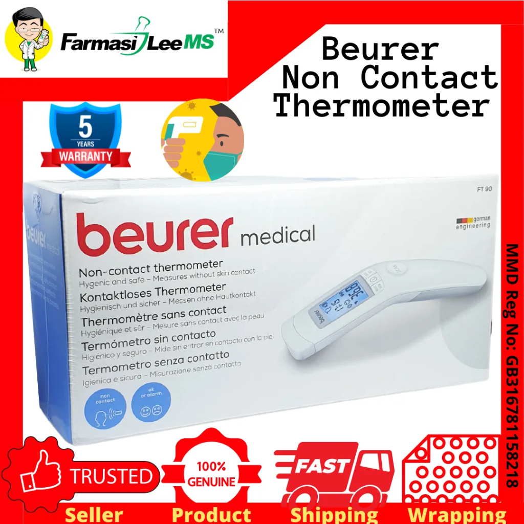 Beurer FT90 Non Contact Clinical Thermometer (5 years warranty) | Shopee Malaysia