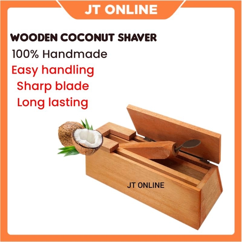 MALAYSIA MADE COCONUT Peeler SHAVER / 马来西亚制手动椰刨器 / KUKUR SANTAN KELAPA ...