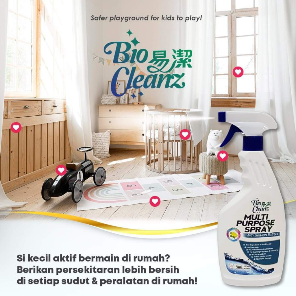 BioCleanz Multi Purpose Cleaner Multipurpose Cleaner Spray for Car ...